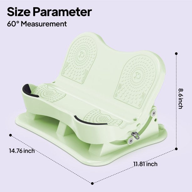 Pooboo Calf Stretcher Slant Board Adjustable Foot Rocker for Plantar F ...