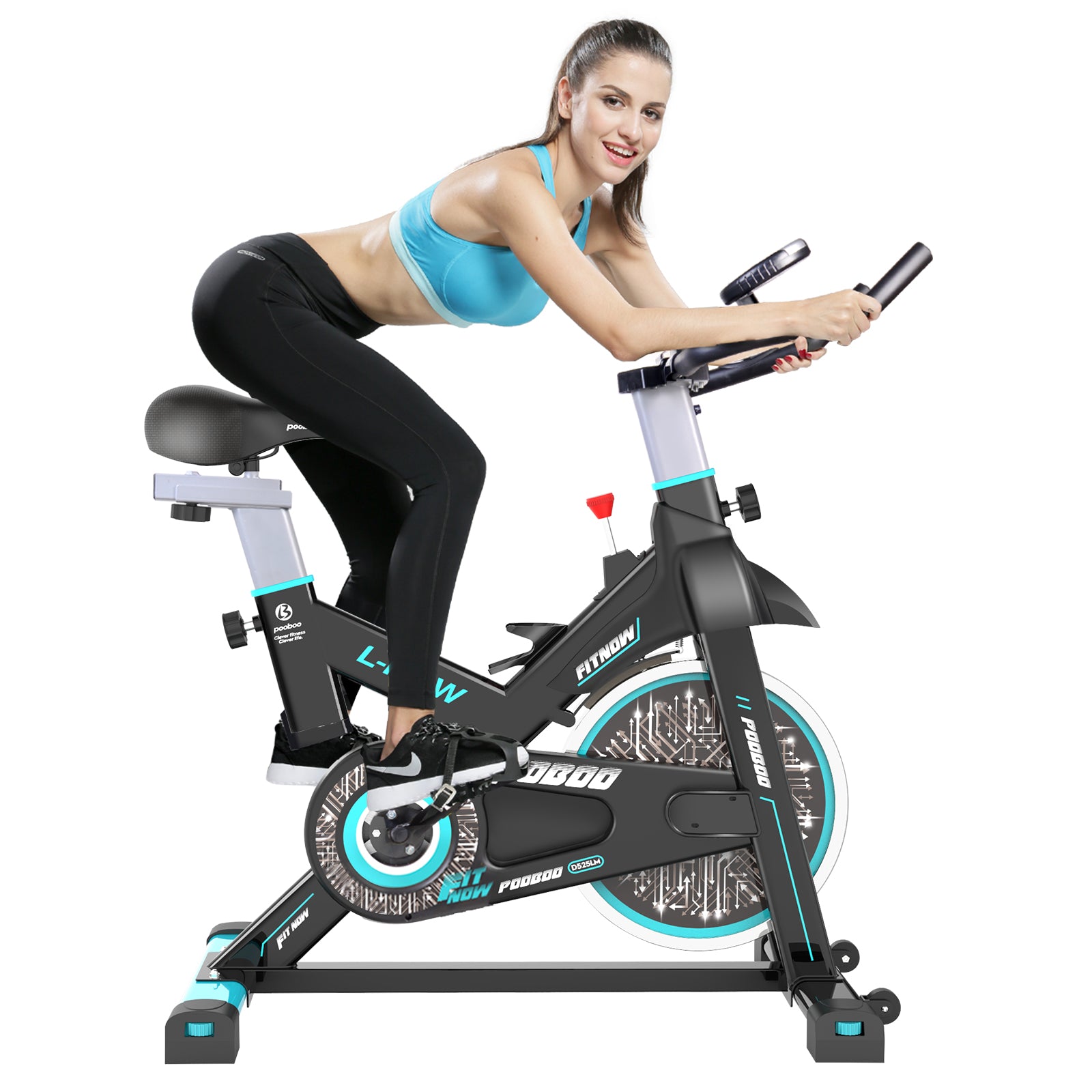 Indoor Cycling Stationary Exercise Bike W/ LCD Display - LNOW – LNOW Sport
